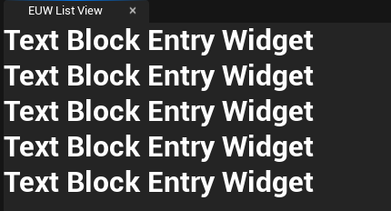 Understand ListView of Editor Utility Widget | 1000 Forms of Bunnies